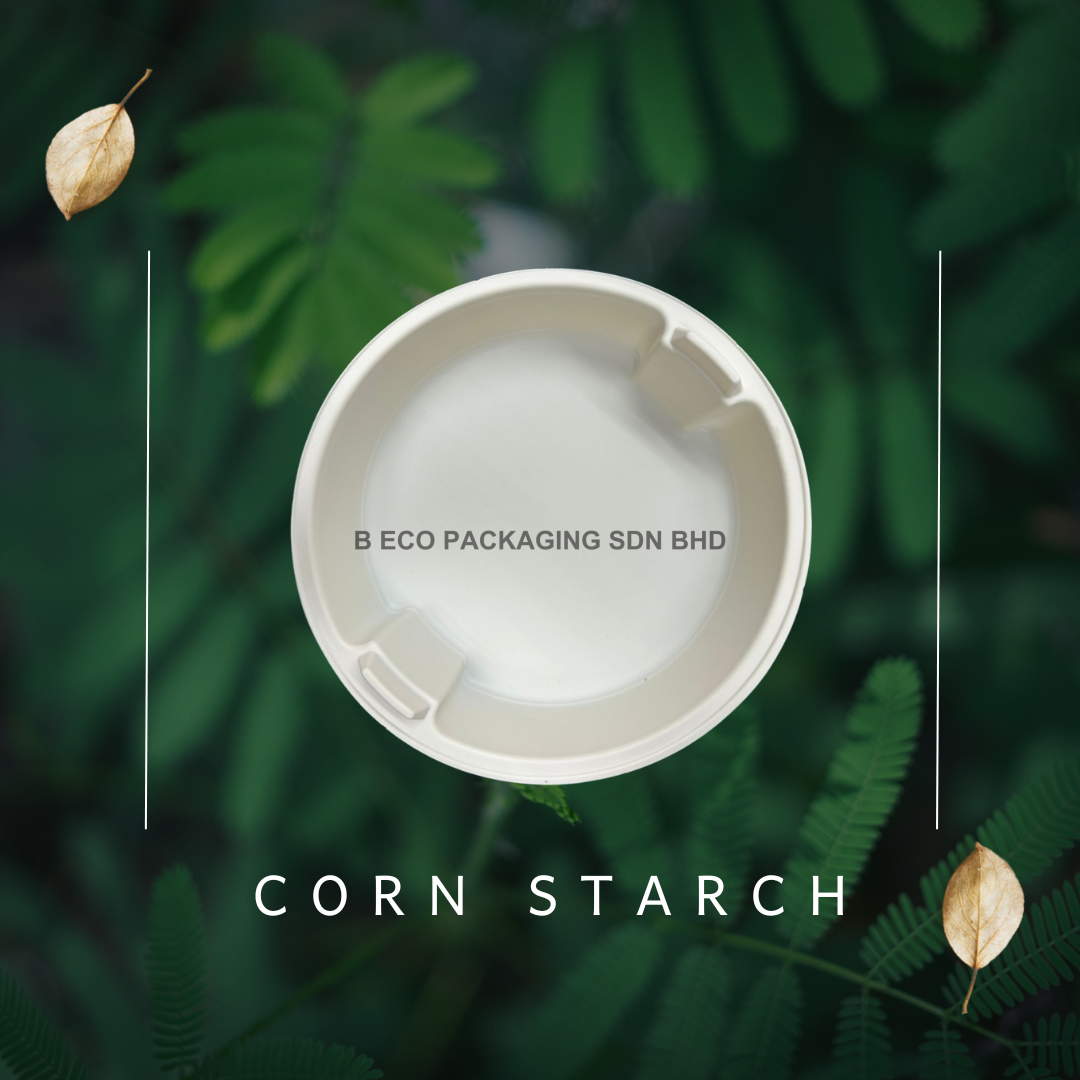 1250ml & 1500ml Biodegradable Corn Starch Inner Bowl Tray